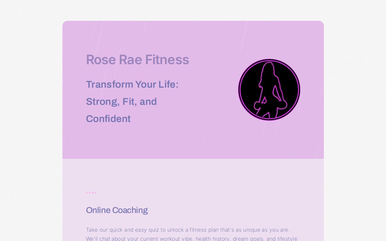 Rose Rae Fitness